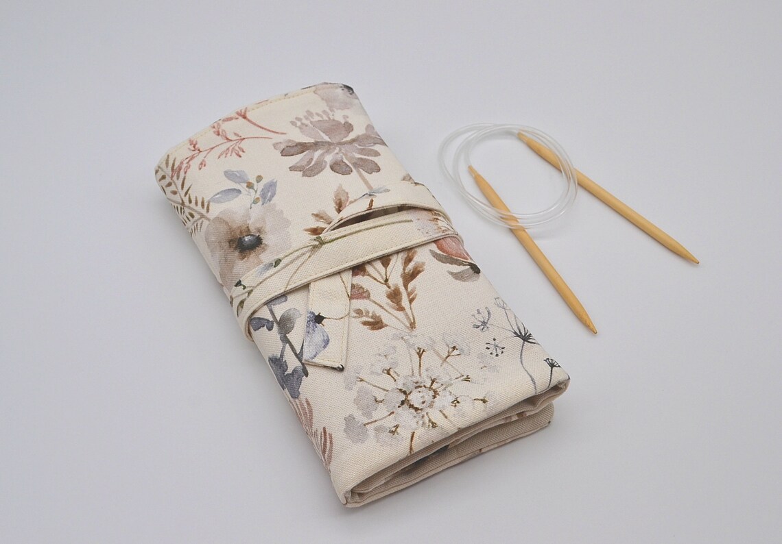 Circular Needles Organizer Knitting Needle Case Gift for - Etsy