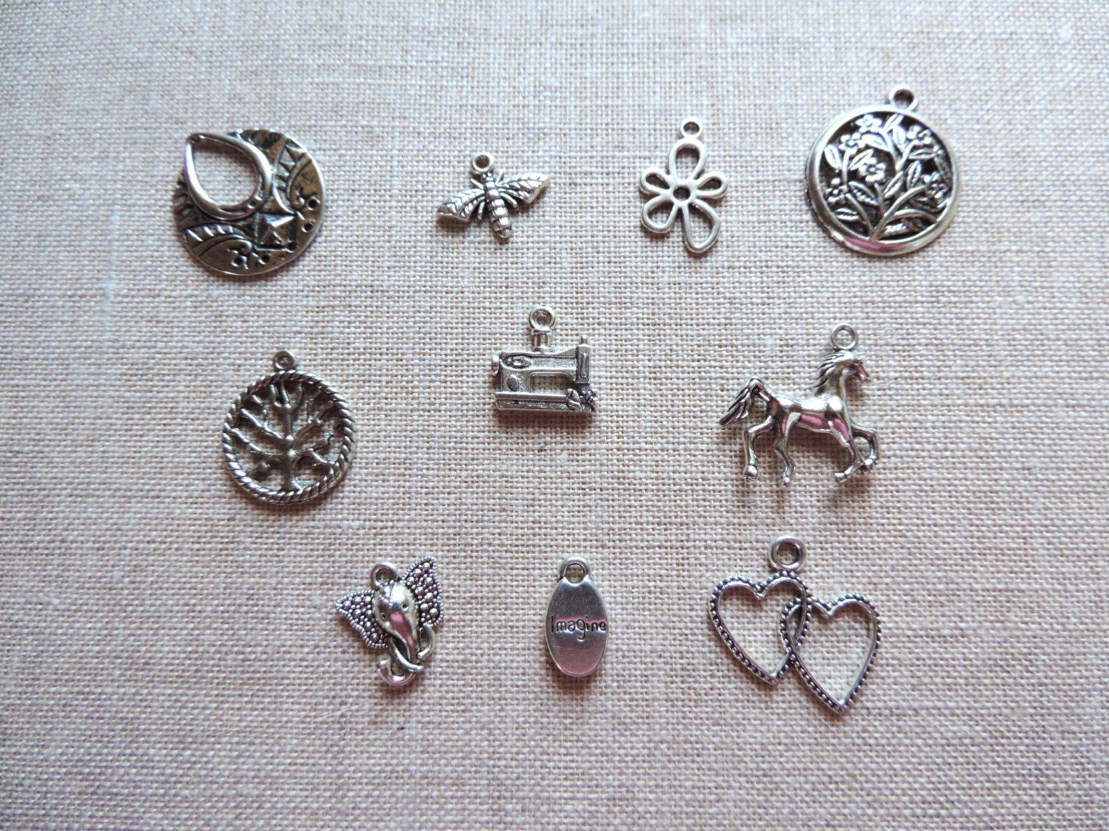 Princess Crown Charms X 5. Girls Charms. Royalty Charms. | Etsy