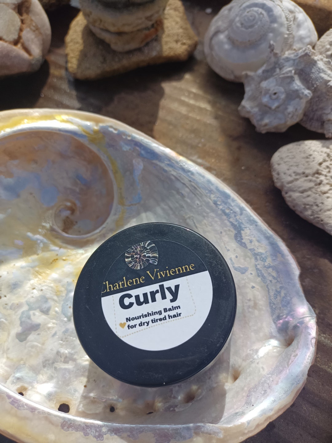 Curly Hair Balm | Hair Wax & Treatment | Natural Hair Conditioner ...