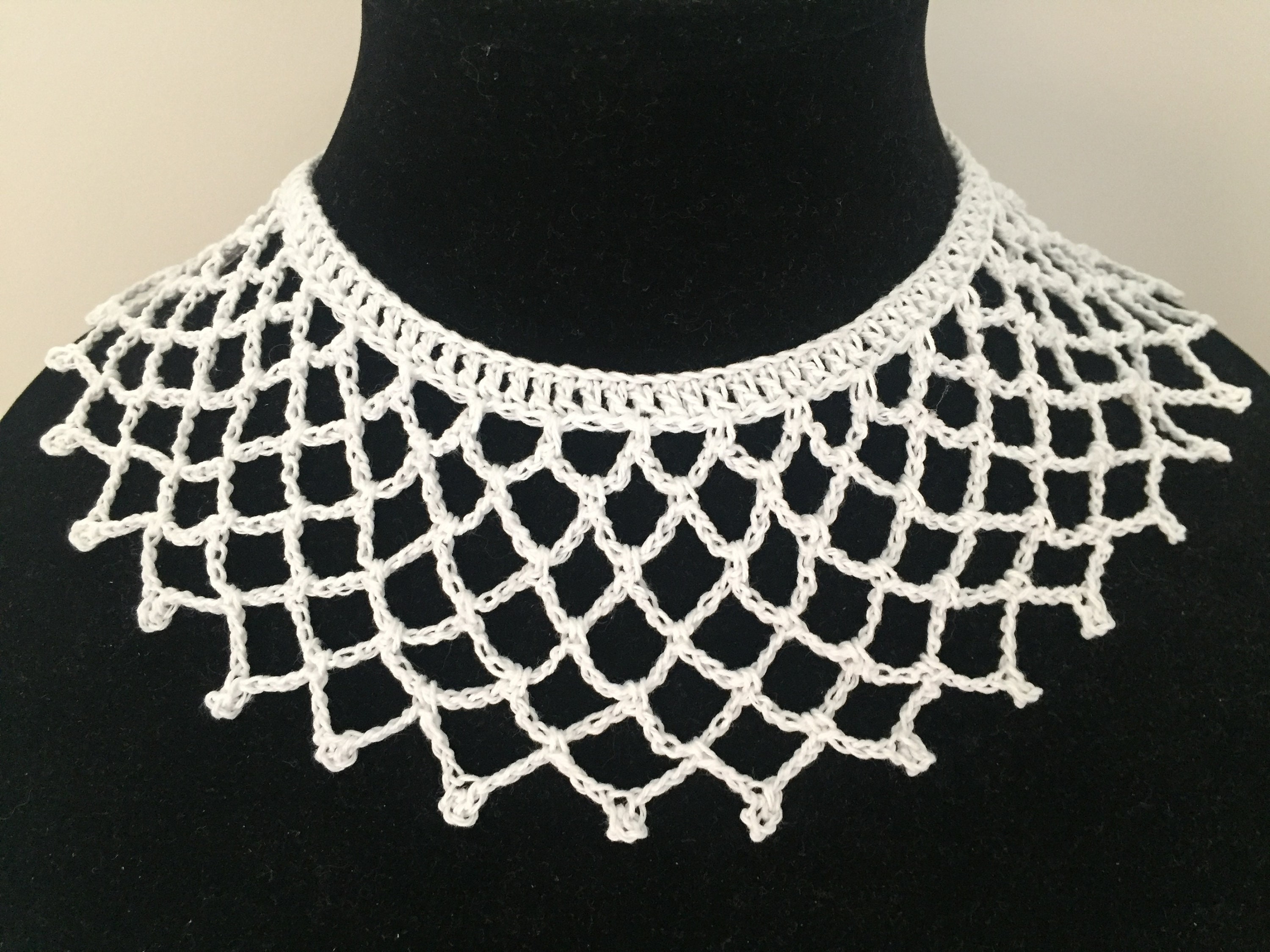 RBG Lace Collar Handmade to Order | Etsy