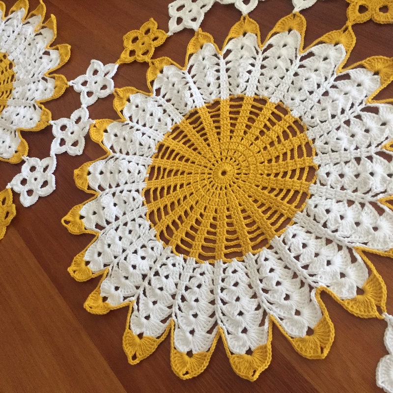 Crochet Lace Runner - Etsy