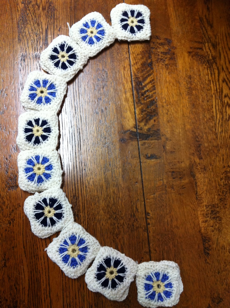 Cornflower Easy Crochet Square PDF Instant Download. Pattern - Etsy