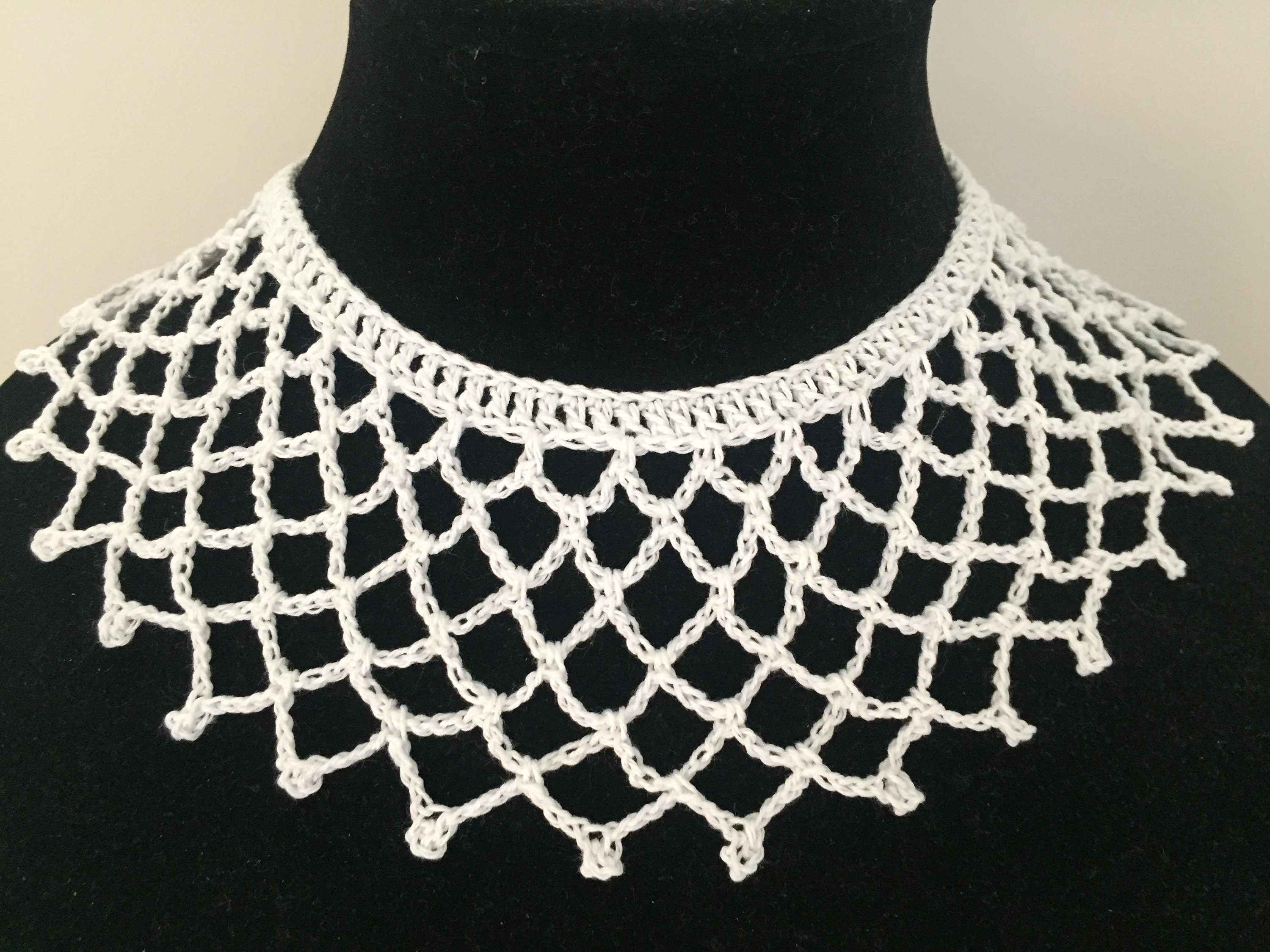 RBG Lace Collar Handmade to Order - Etsy