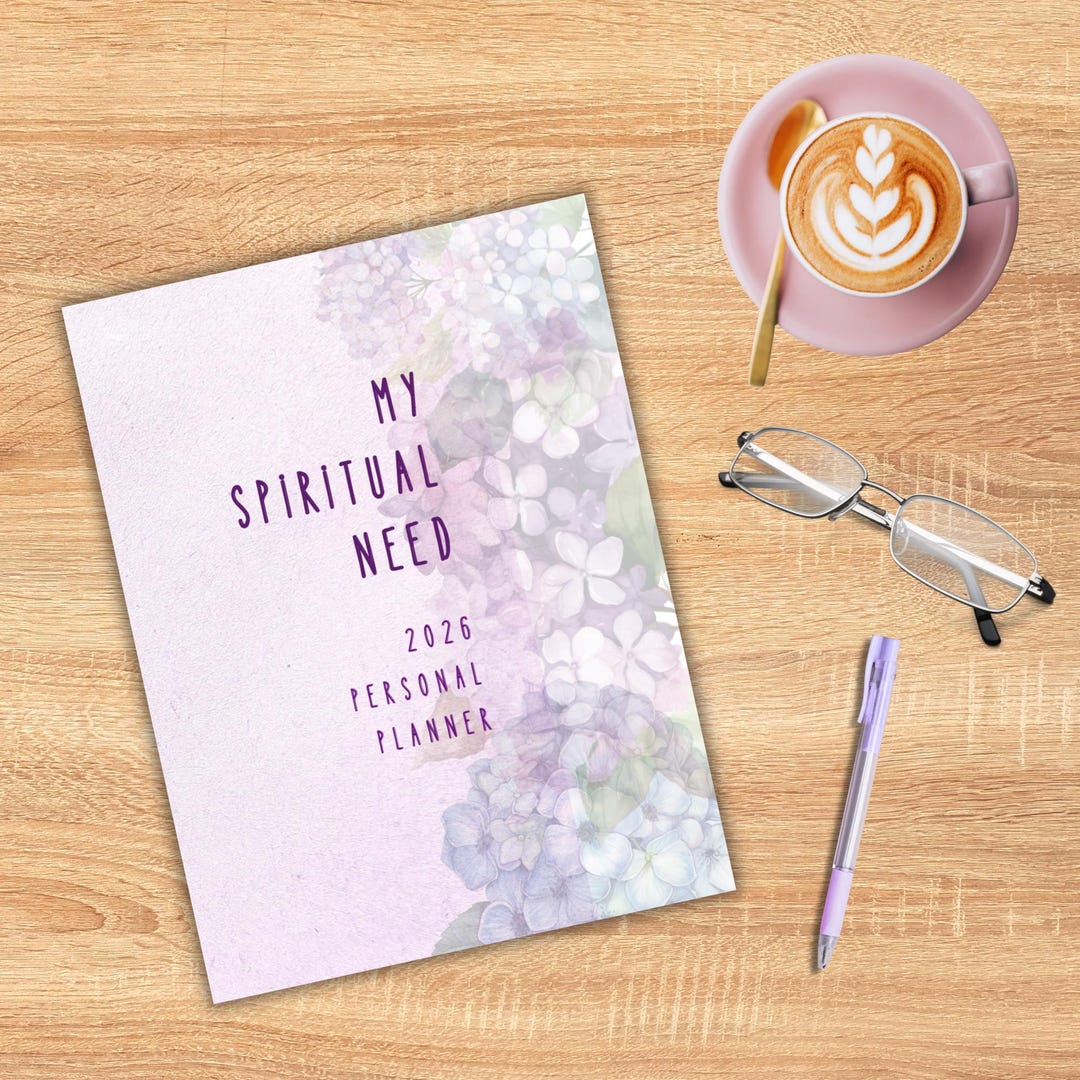 PRE-ORDER Bethany's Studio 2026 Spiritual Need Life Planner With Study ...