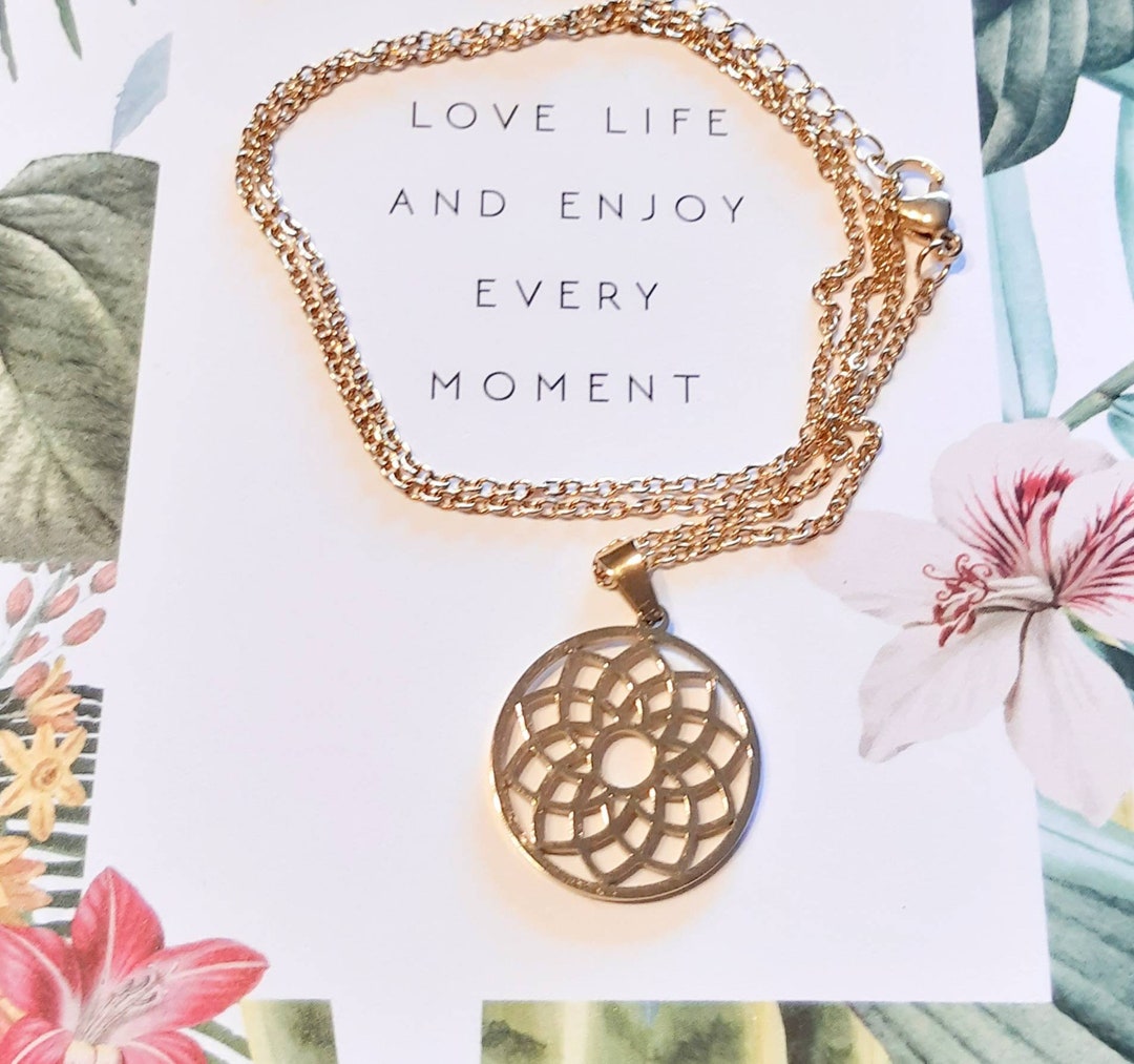 Talisman "flower of Life" .. Lucky Charm, Grigri .. Protective Amulet ...