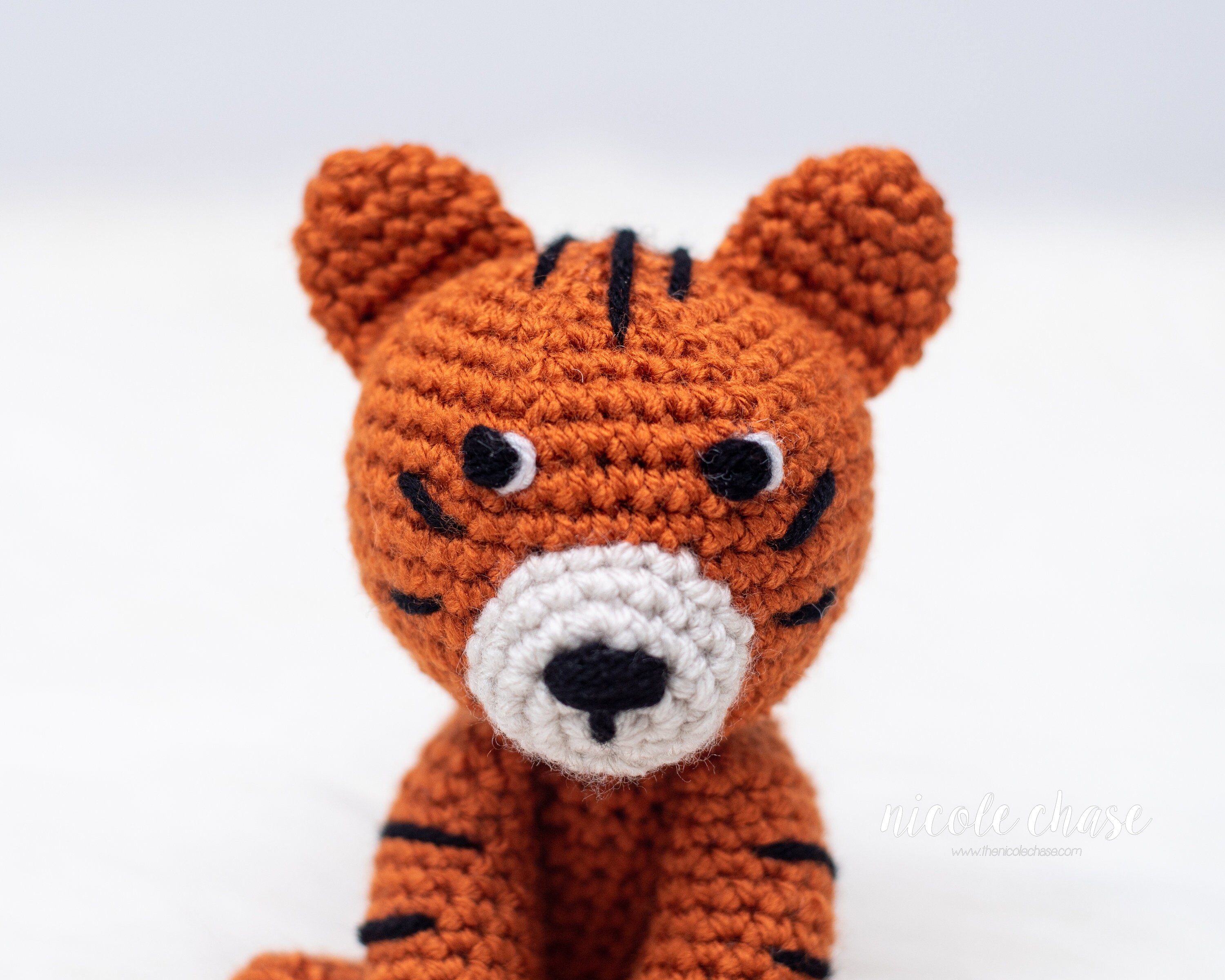 Crochet Pattern PDF Download Tiger Crochet Pattern Minimal - Etsy