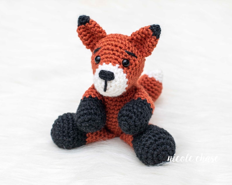 Crochet Pattern PDF Download | Fox Crochet Pattern, Amigurumi Fox ...