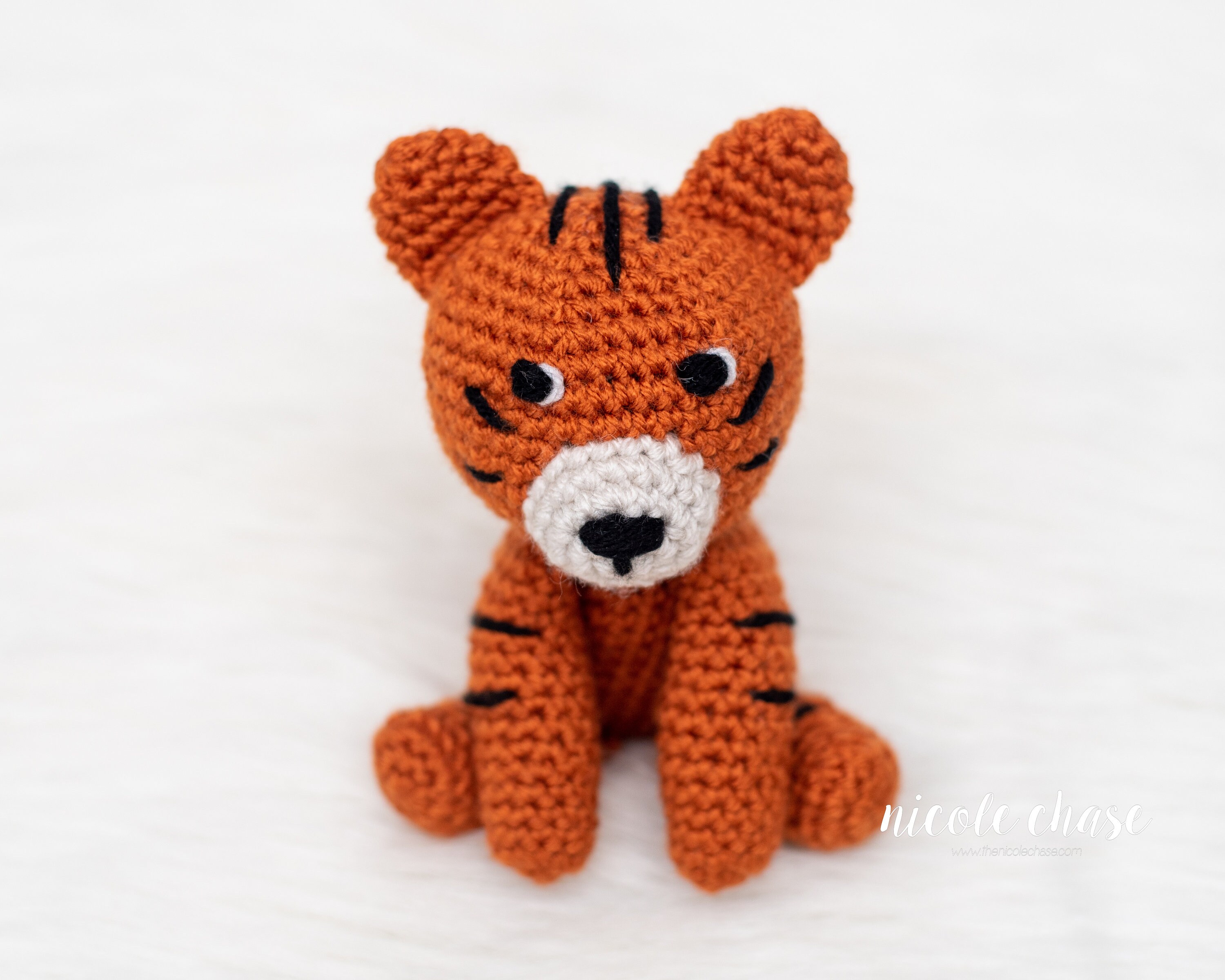Crochet Pattern PDF Download Tiger Crochet Pattern Minimal - Etsy