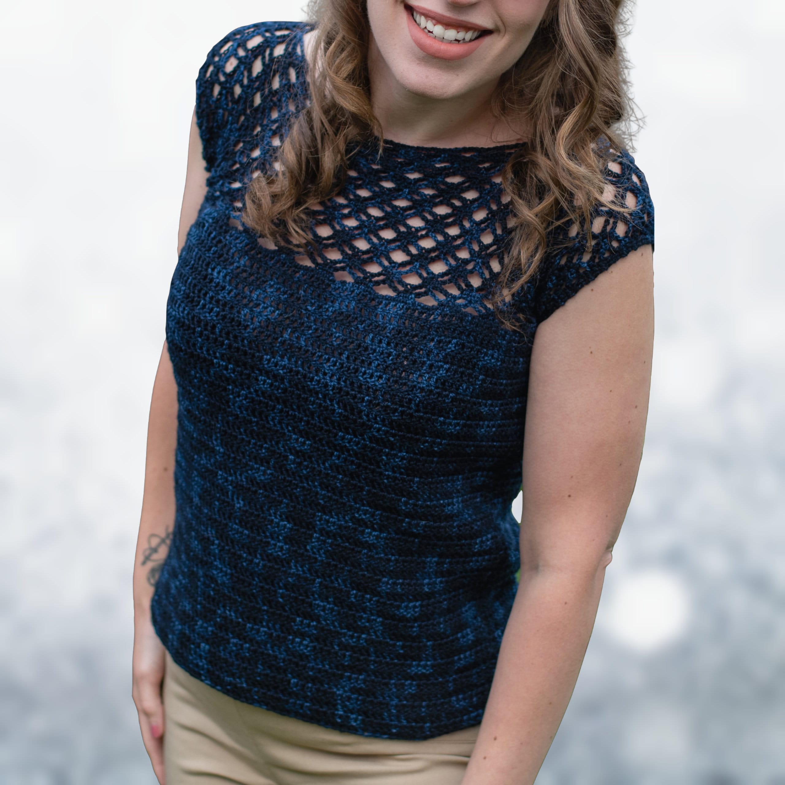 Crochet Pattern PDF Download Simple Crochet Top Pattern for - Etsy