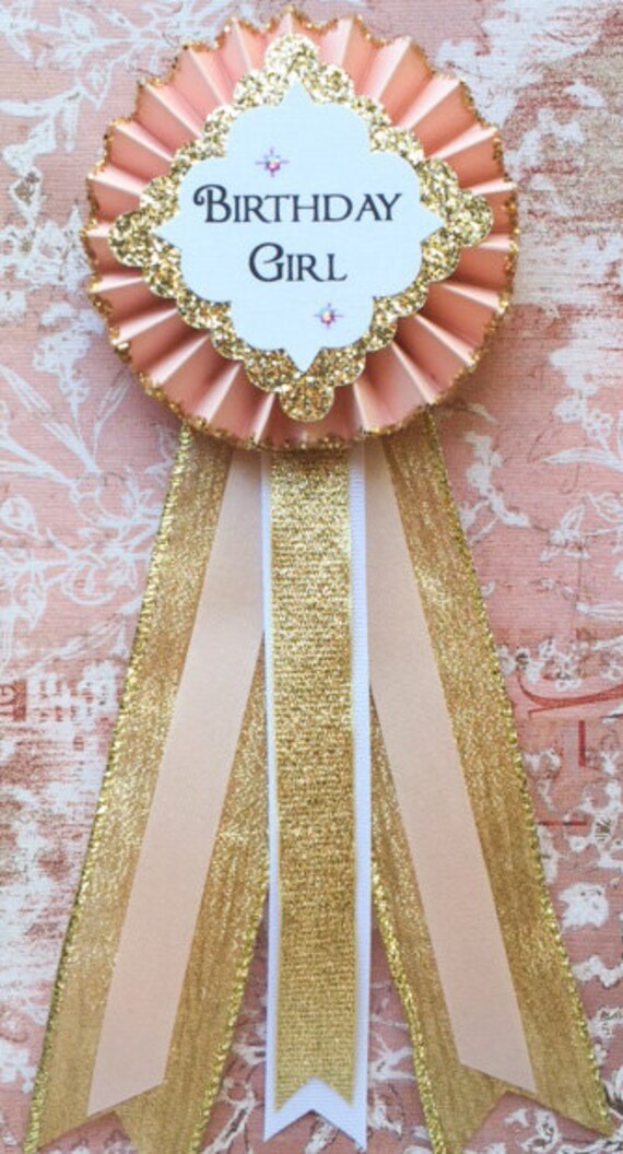 Birthday Girl Birthday Corsage Birthday Pin Free Customization birthday-girl-birthday-corsage-birthday-pin-free-customization