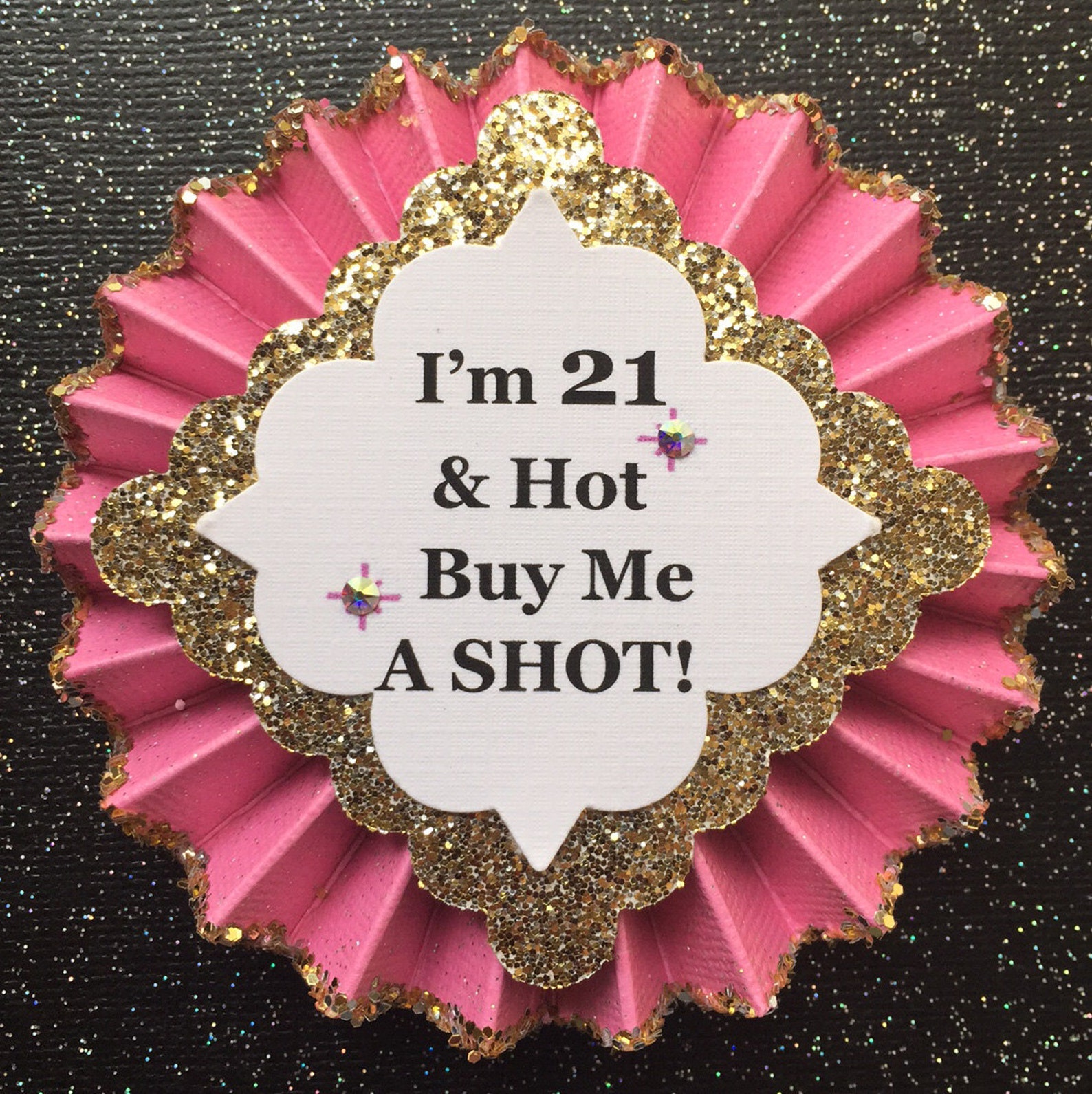 21st Birthday Button..21st Birthday Pin..21st - Etsy