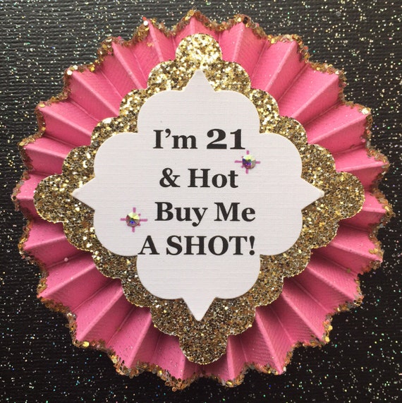 21st Birthday Button..21st Birthday Pin..21st - Etsy