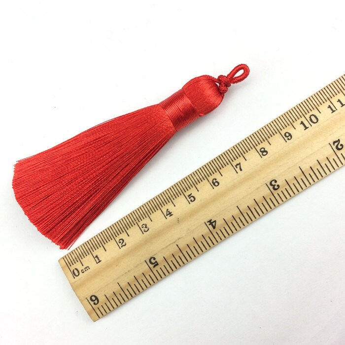 2pcs 3.74Silk Thread Tassels Mala Tassel Silky Luxe | Etsy