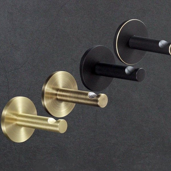 Brass Wall Hooks - Etsy