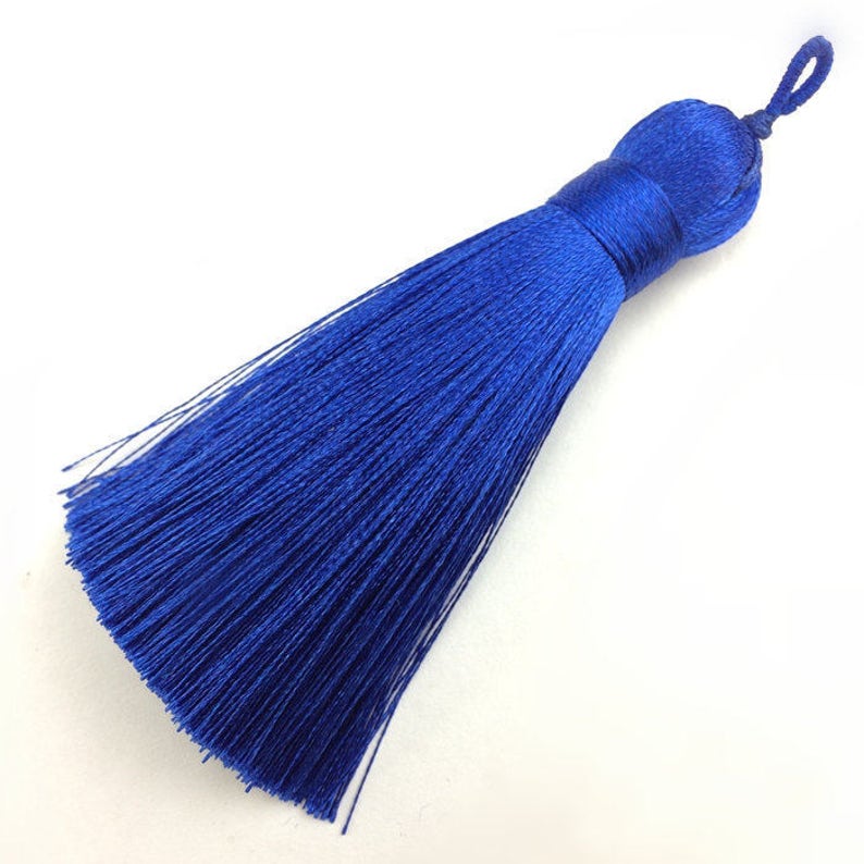 Buy 2pcs 3.74silk Thread Tassels Mala Tassel Silky Luxe Online in India ...