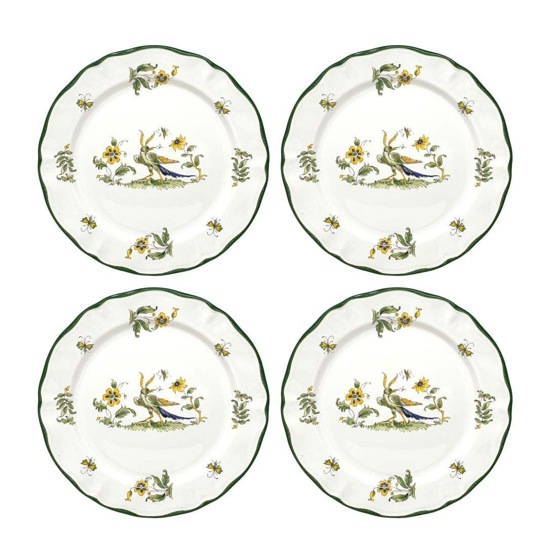 Varages Vieux Provence Dinner Plates set of 4 - Etsy