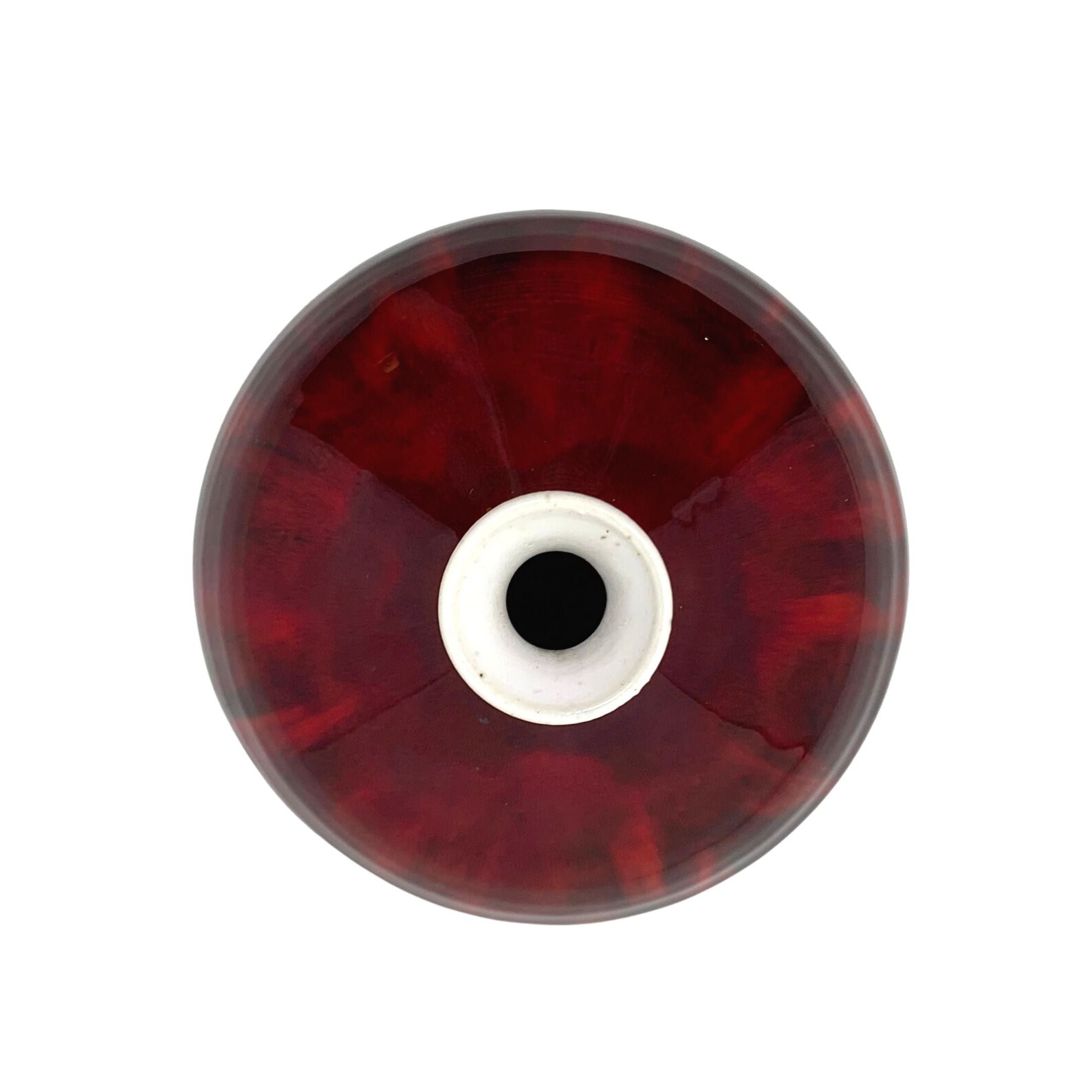 Joseph David Broudo Red Glazed Ceramic Vase - Etsy