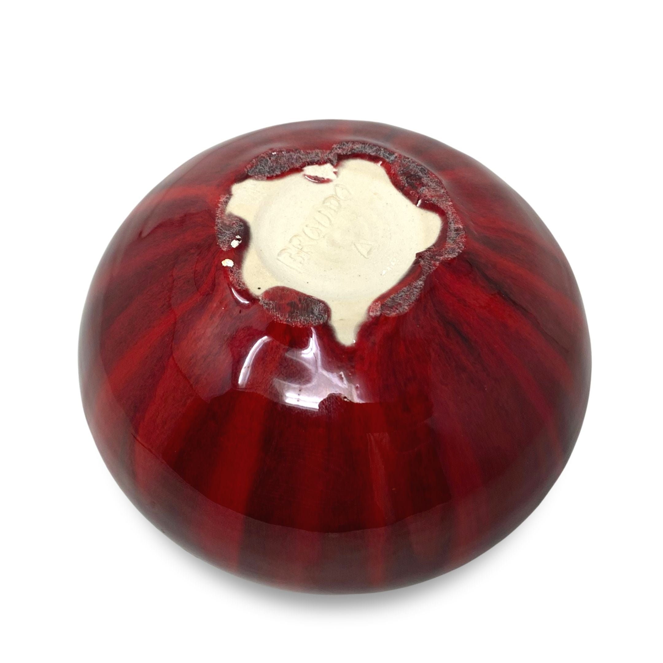 Joseph David Broudo Red Glazed Ceramic Vase - Etsy