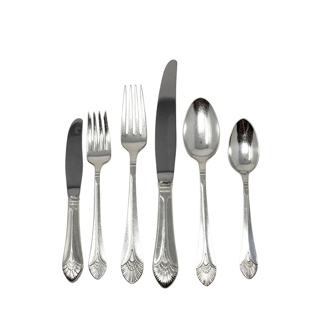 SS United States International Silver Co. Flatware Set 28pcs - Etsy