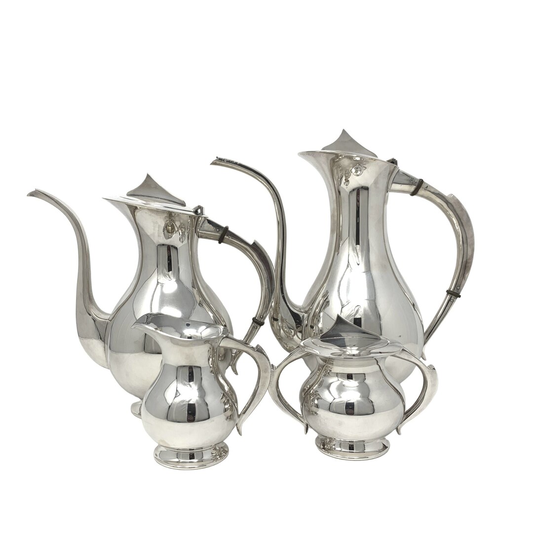 Japanese Mid Century Modern 4pc Silverplate Coffee & Tea Service - Etsy