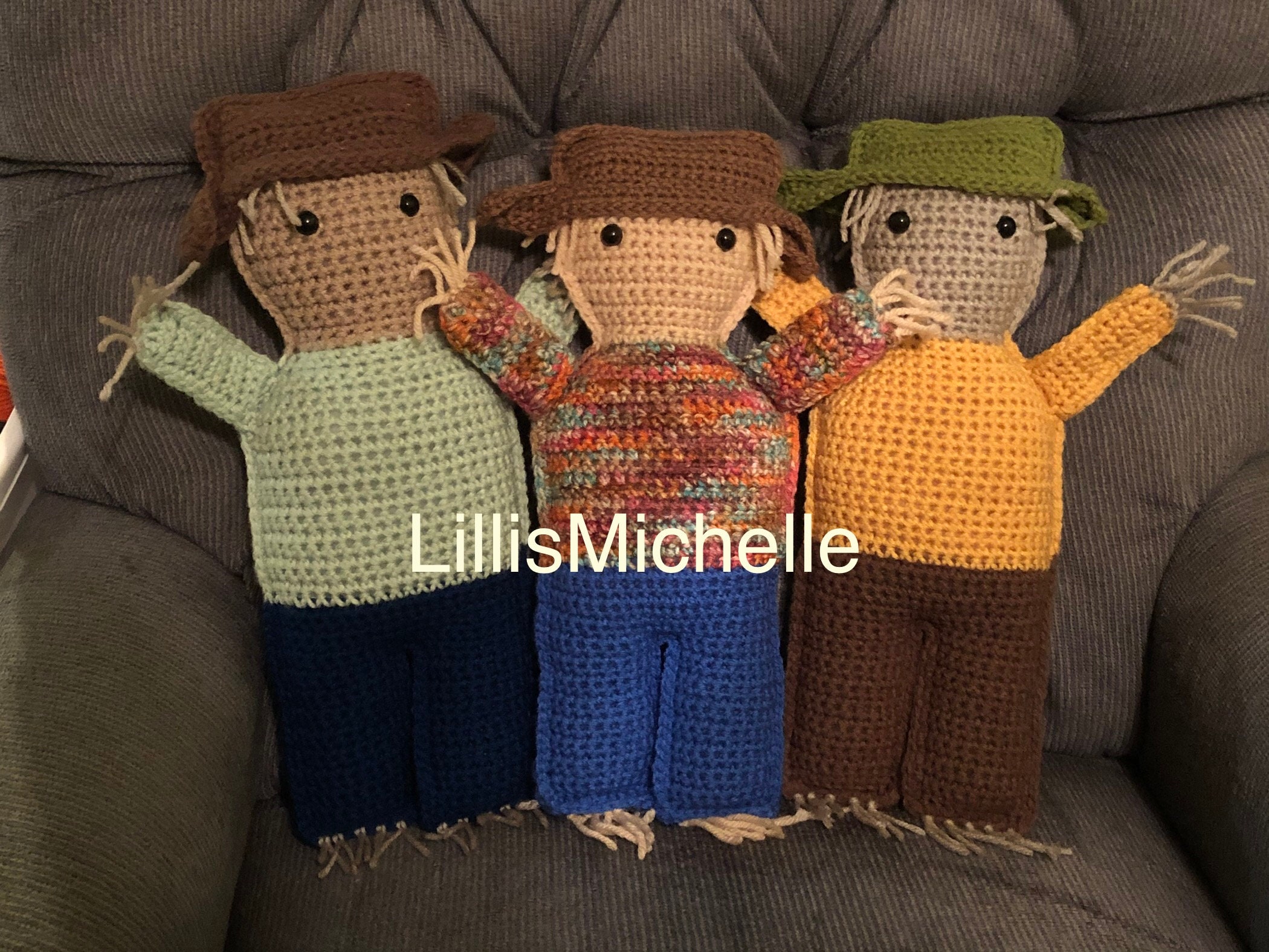 Scarecrow Stan Crochet Pattern pattern Only - Etsy