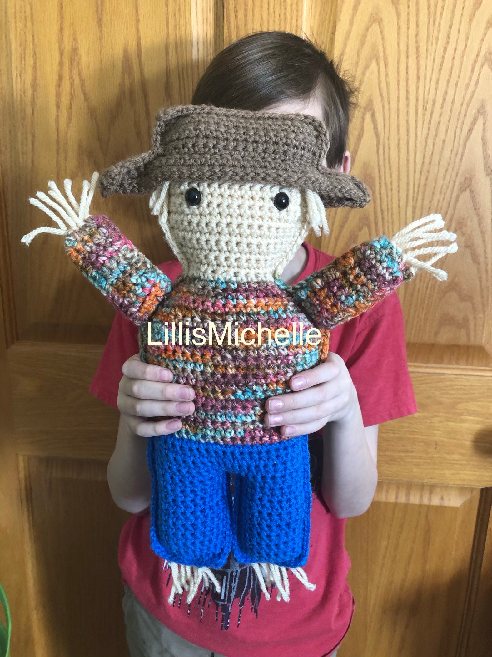 Scarecrow Stan Crochet Pattern pattern Only - Etsy