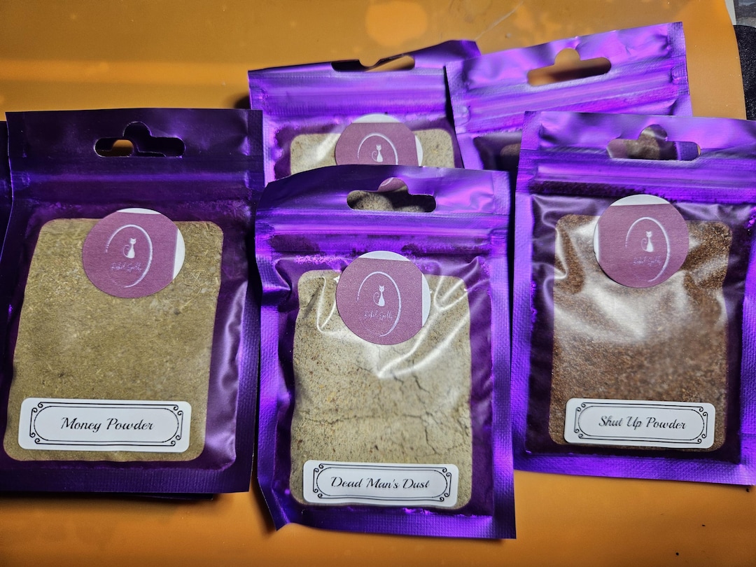 Intention Powder - Magical Powder - Witchcraft Powder - Spell Powder ...