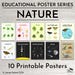 10 Printable Educational Posters - Nature Series - Full Color and ...