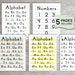 Printable Alphabet Charts 5 Pages Self-guided Letter Formation for ...