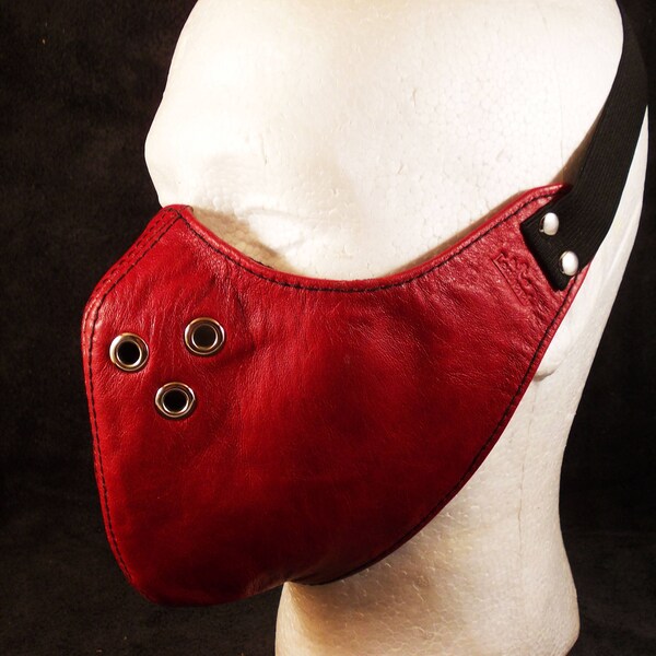 Leather Motorcycle Mask - Etsy