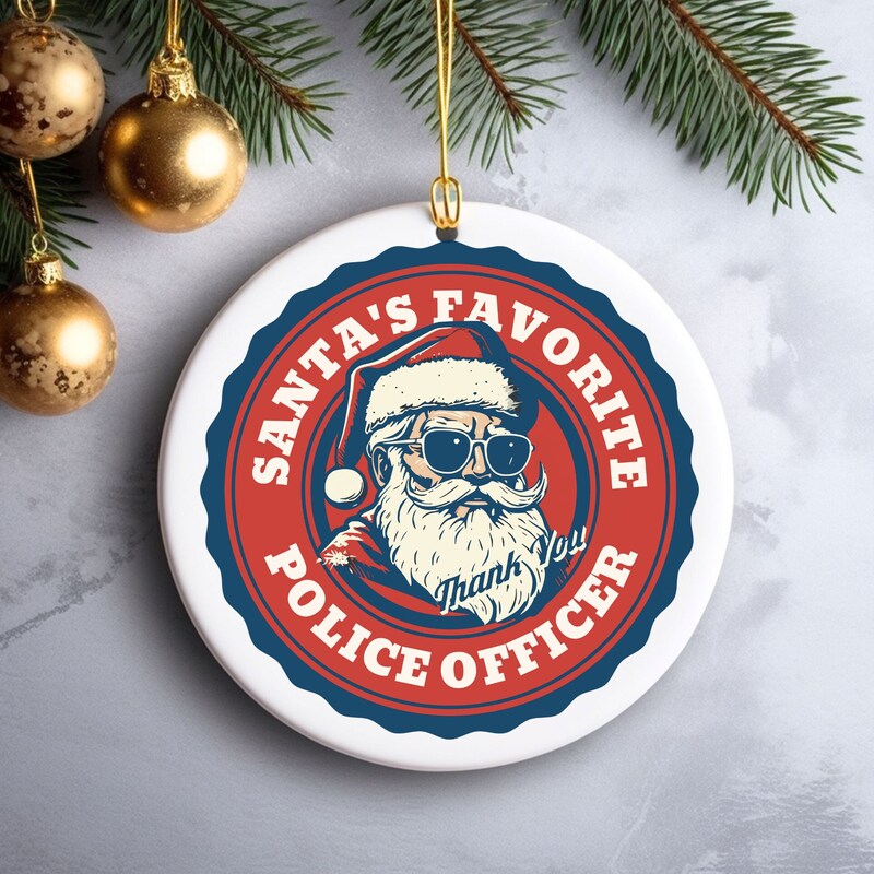 Police Officer Santa - Etsy