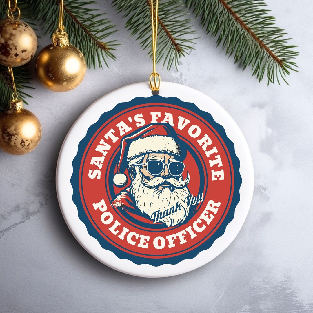 Santa's Favorite Police Officer - Etsy