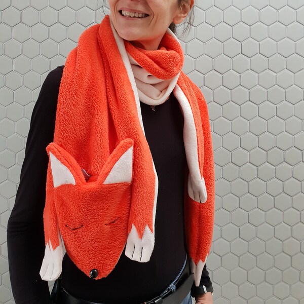 Fox Scarf Pattern - Etsy UK