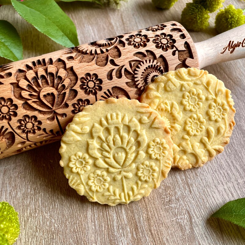 Carved Rolling Pin - Etsy