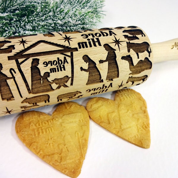 Rolling Pin Embossed - Etsy