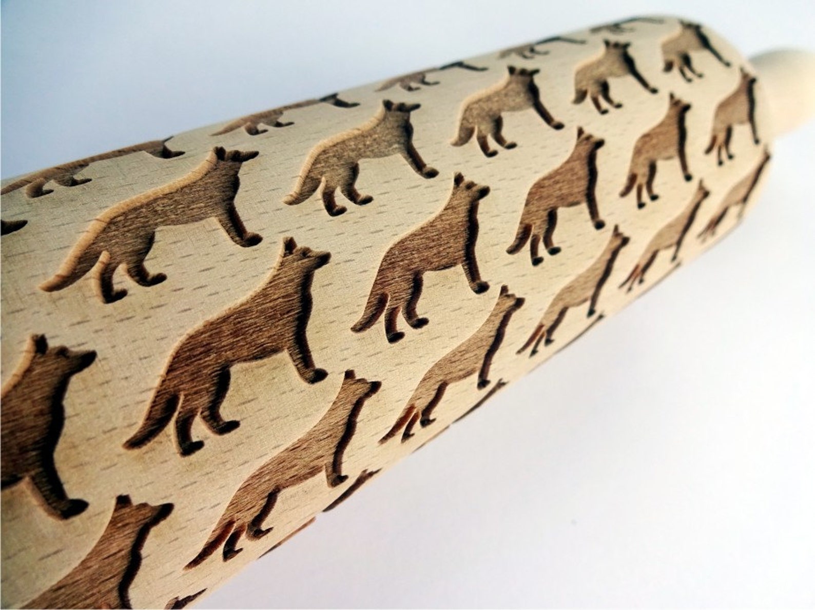 German Shepherd Pattern Embossing Rolling Pin. German Shepherd Dog ...