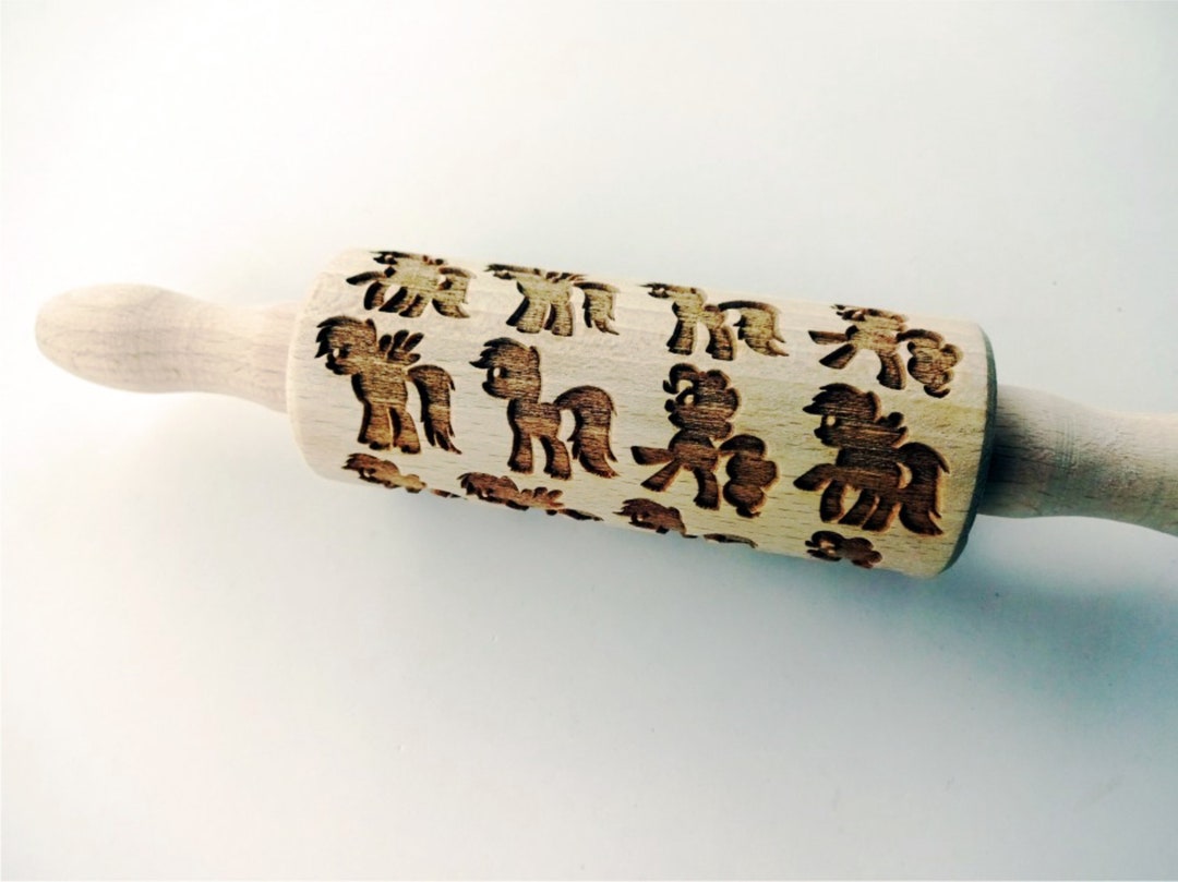 PONY Kid Size Rolling Pin for Cookies, Play Dough, Clay - Etsy