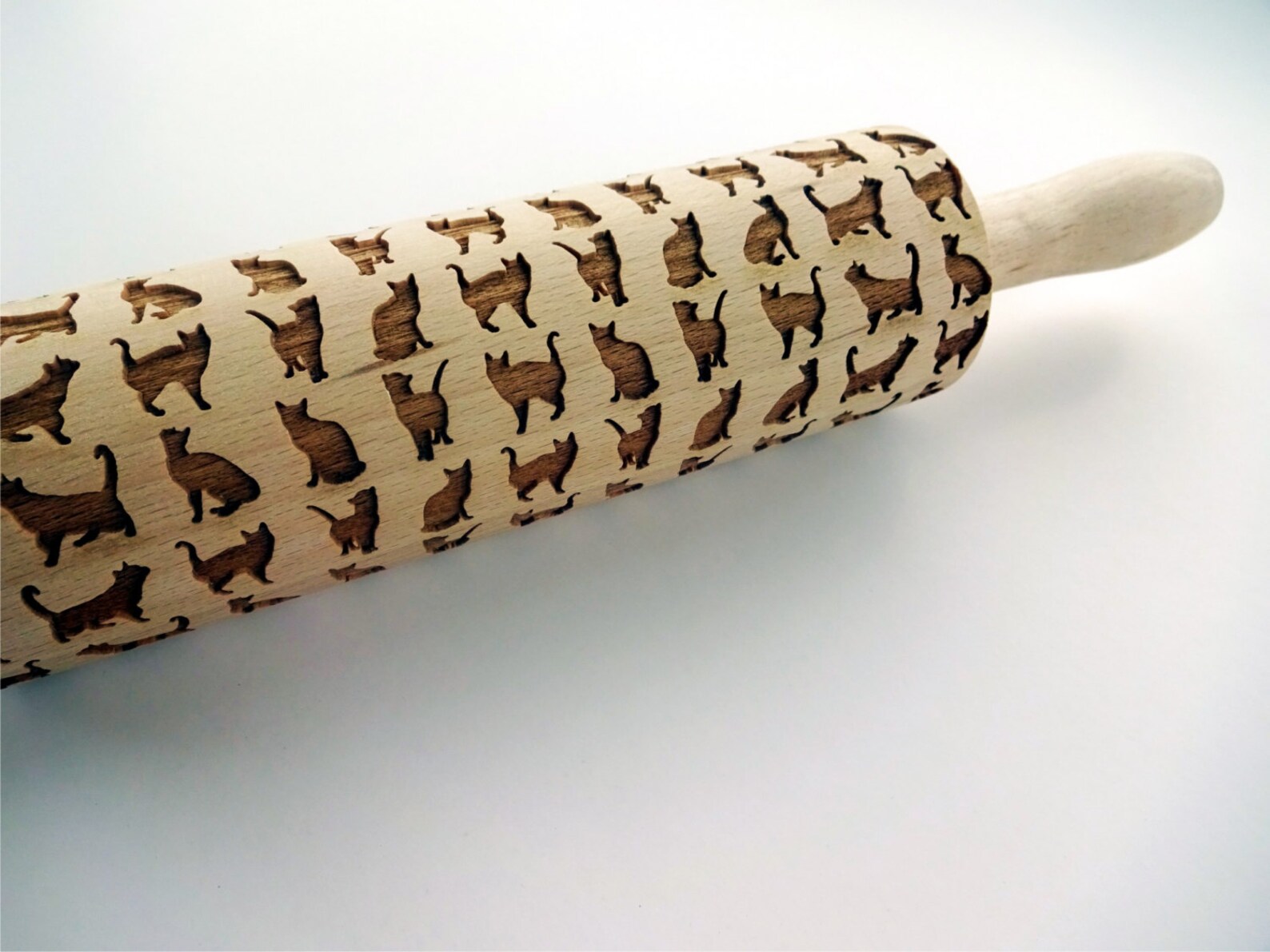 CATS Pattern Embossing Rolling Pin. Engraved Rolling Pin With - Etsy Canada