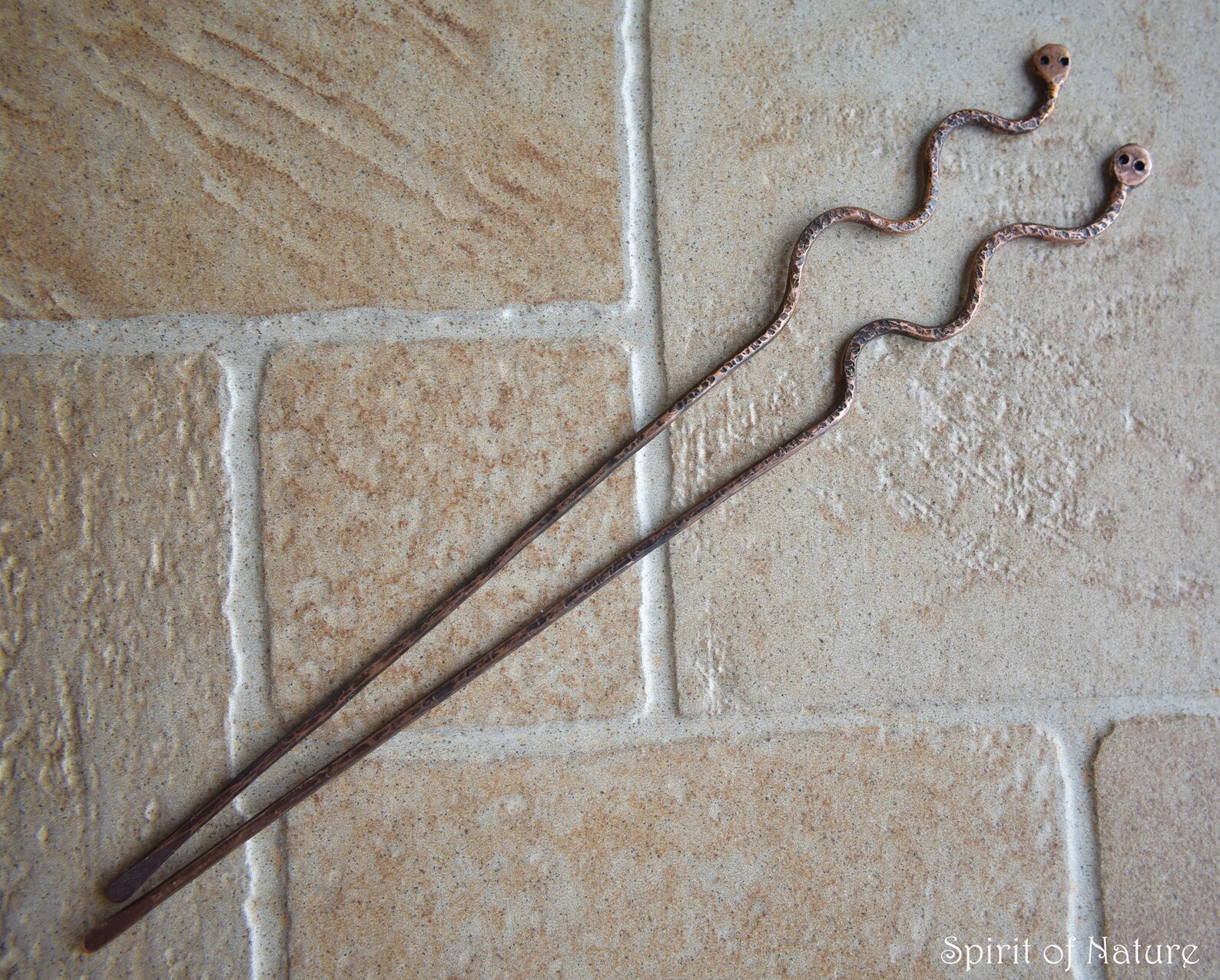 Snake Hair Stick Copper Wire Hair Sticks Serpent Hair Stick Snake Hair ...