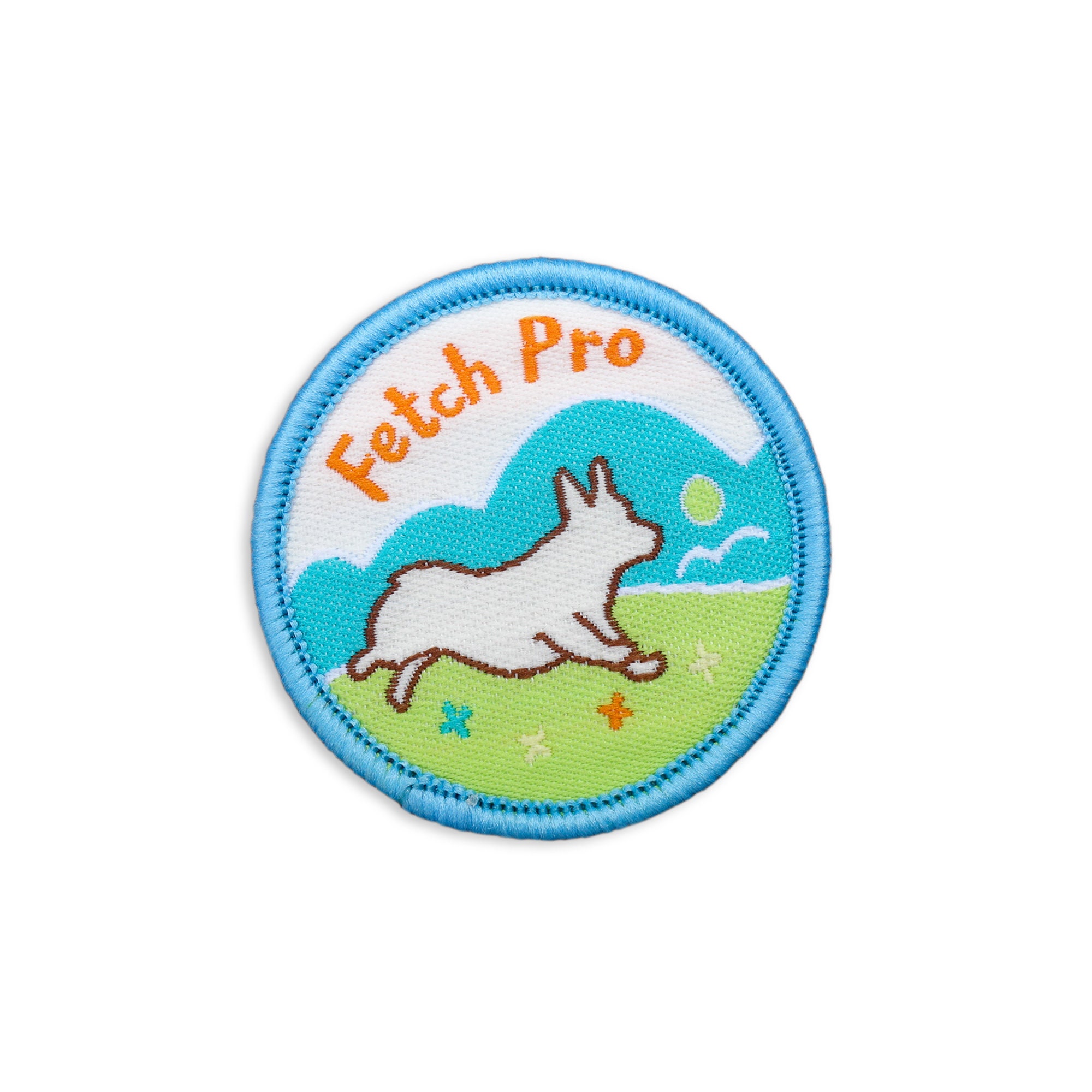 Fetch Pro Dog Merit Badge Iron on Embroidered Patch Dog - Etsy