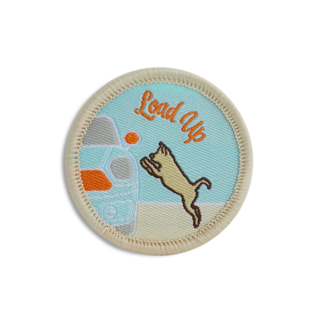 Load up | Dog Merit Badge, Iron on Embroidered Patch, Dog Scout ...