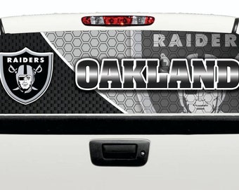 Oakland raiders decal | Etsy