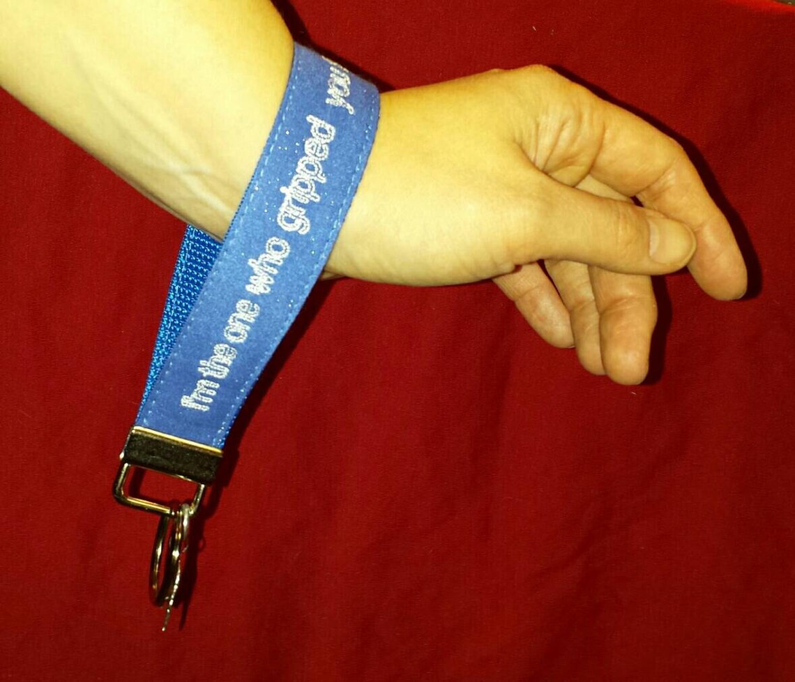 Supernatural Inspired Castiel Fob Key Holder i'm the - Etsy