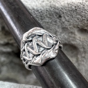 The Rolling Stones Inspired Sterling Silver Jaws Ring, Mike Jagger ...