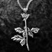 Depeche Mode Violator Rose Sterling Silver Hand Carved Pendant ...