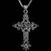 Victorian Cross Pendant, Filigree Cross, Religious Pendant, Gothic ...