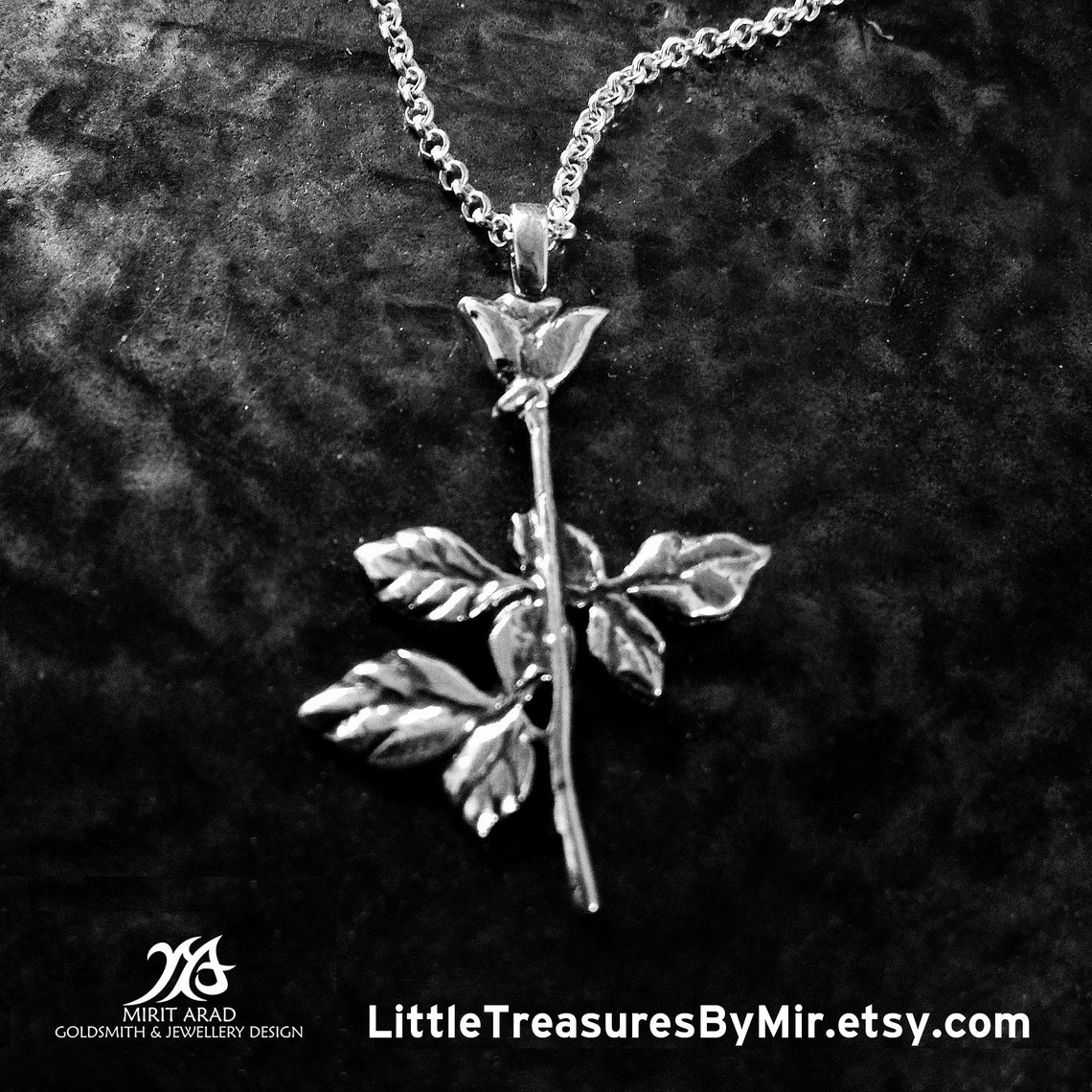 Depeche Mode Violator Rose Sterling Silver Hand Carved | Etsy