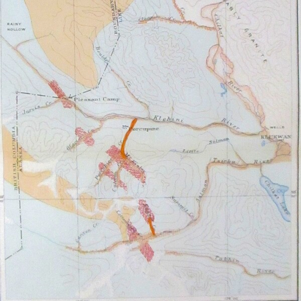 Geology Map of Alaska - Etsy