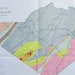 1895 Orange County New York Geologic Map Original Antique by Henrich ...