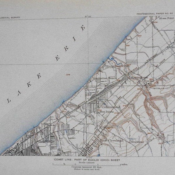 Bluestone Maps - Etsy